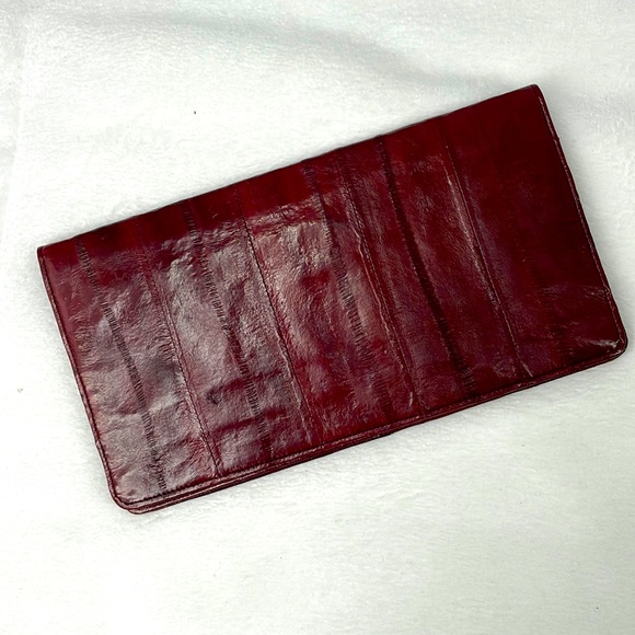 Bags | Eel Skin Wallet | Poshmark